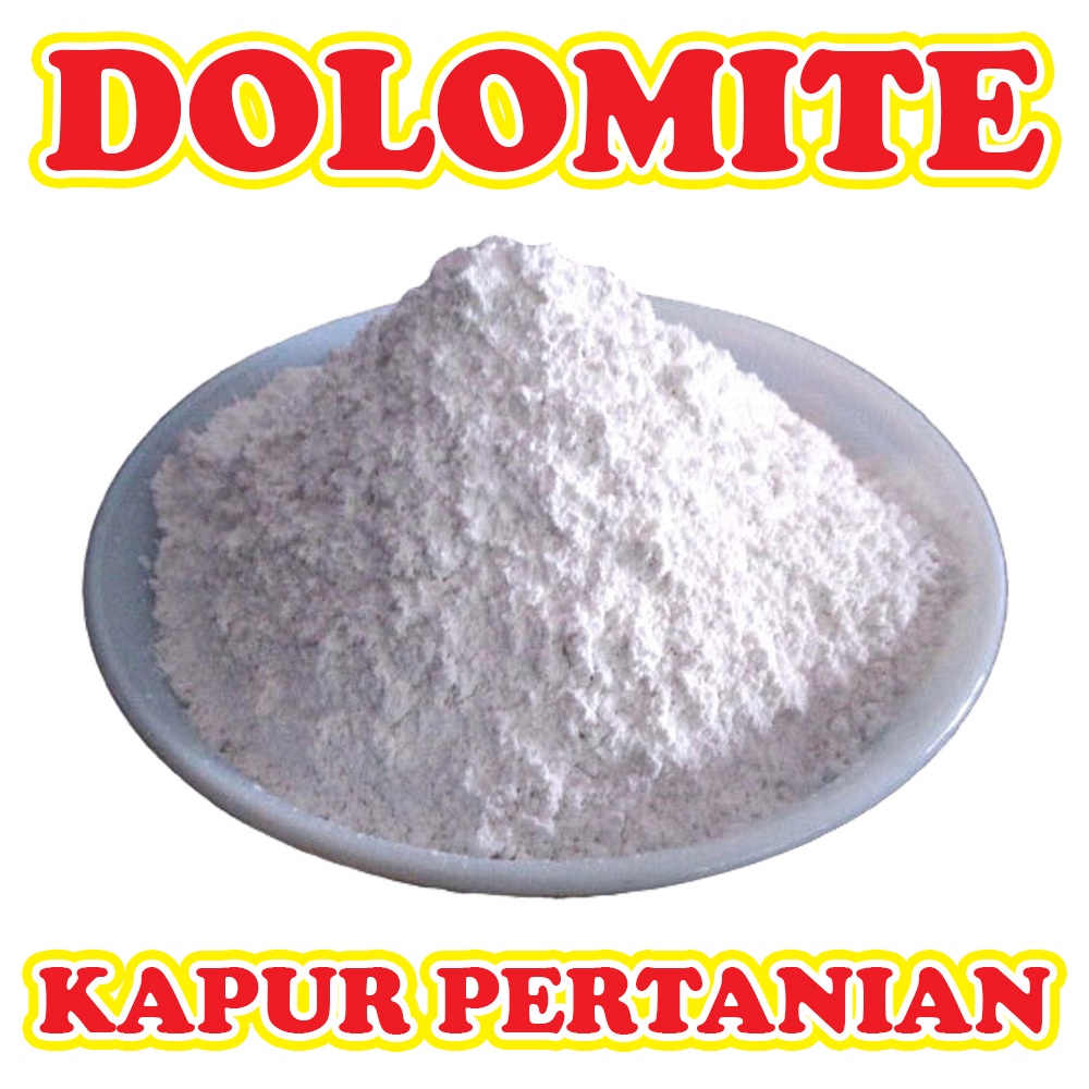 Kapur Pertanian Dolomite Organik Repack 1kg Untuk Sayur-sayuran Dan ...
