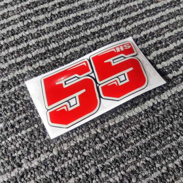 STICKER CUTTING DESIGN HS55 HAFIZH SYAHRIN 55 STICKER MOTOR PELEKAT ...