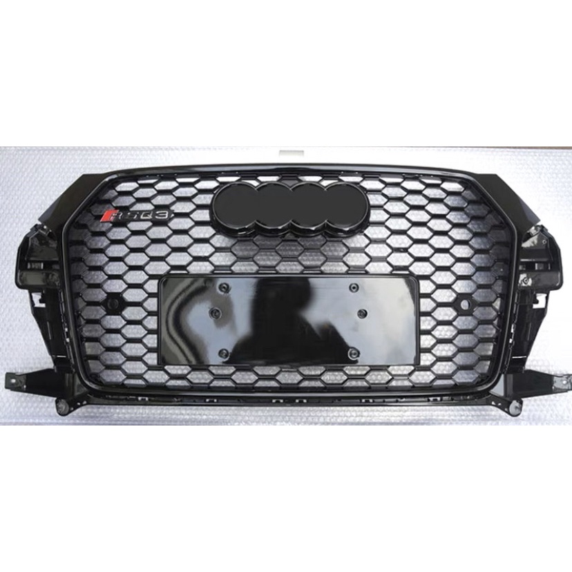 AUDI Q3 16-18 RS HONEYCOMB FRONT GRILL AIR GRILL RS Q3 SQ3 RSQ3 HONEY ...