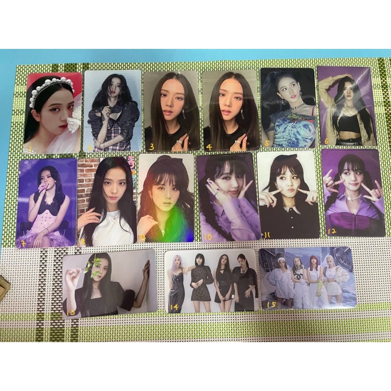 BLACKPINK JISOO OFFICIAL PHOTOCARD | Shopee Malaysia