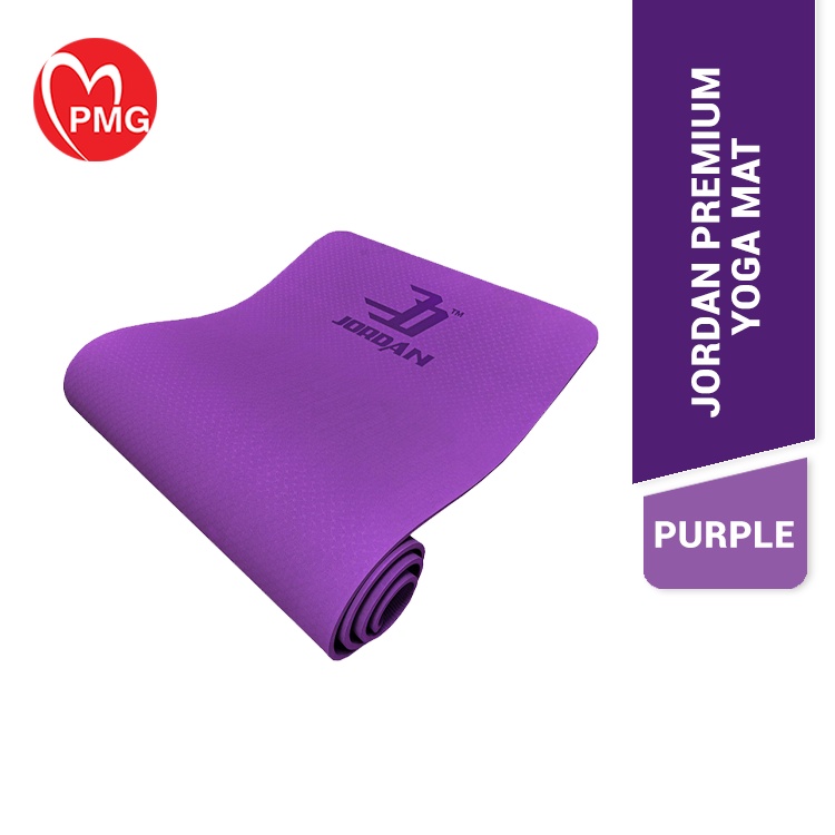 [JORDAN] Premium Yoga Mat (Purple) | Shopee Malaysia