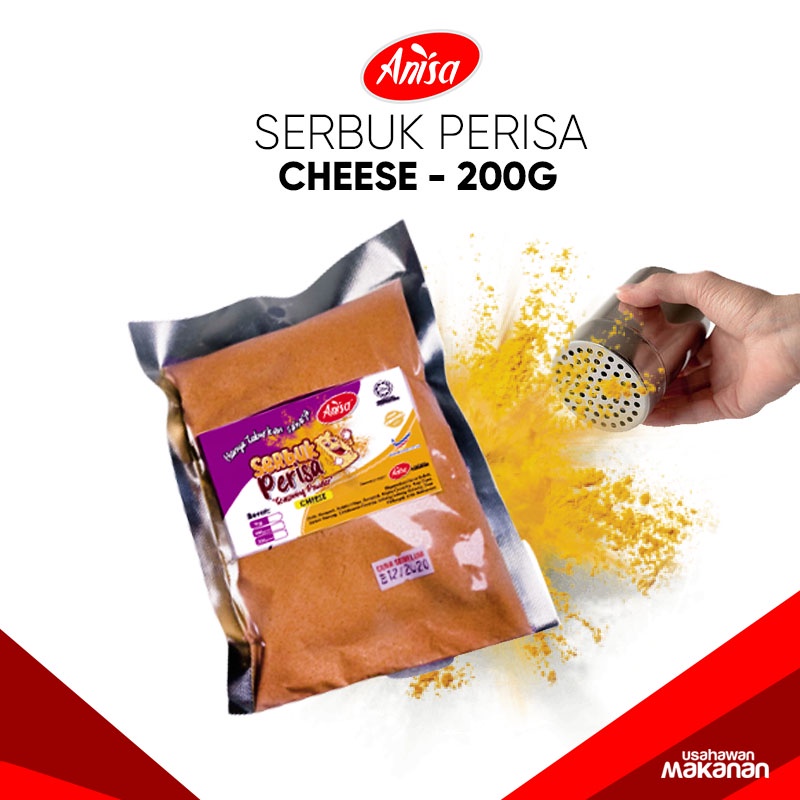 [READY STOCK] SERBUK PERISA CHEESE ANISA 200G | CHEESE SEASONING POWDER ...