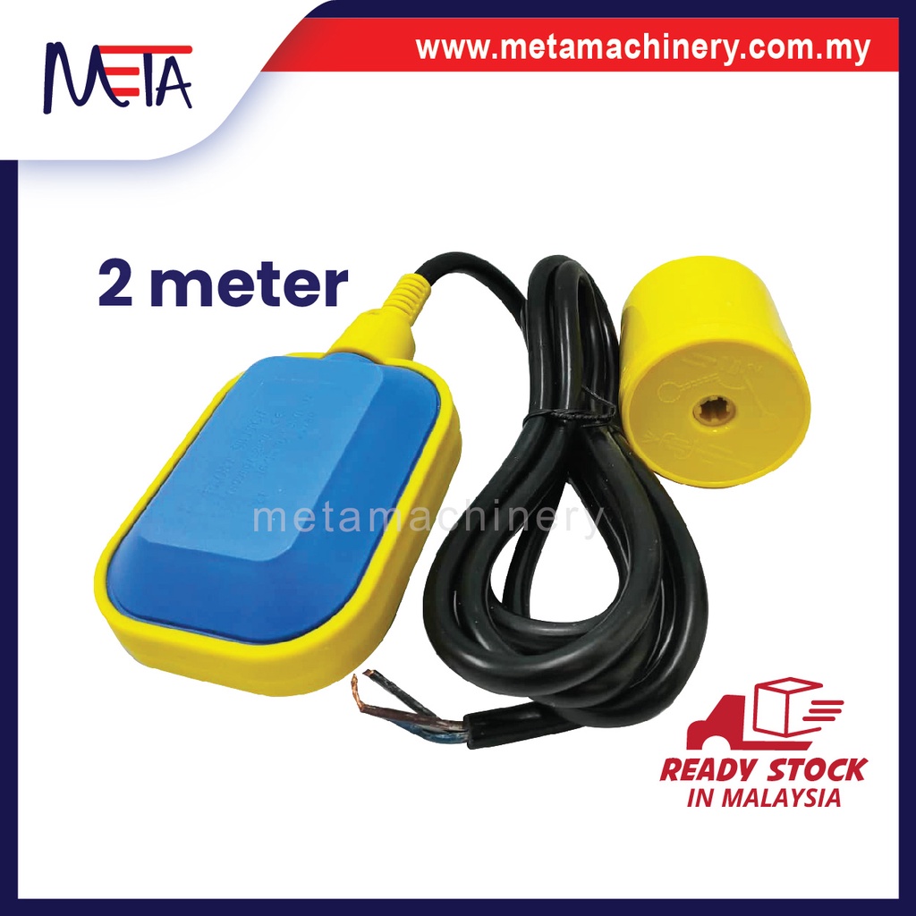 Water Level Controller 2m Float Switch with Wire Water Level Switch ...