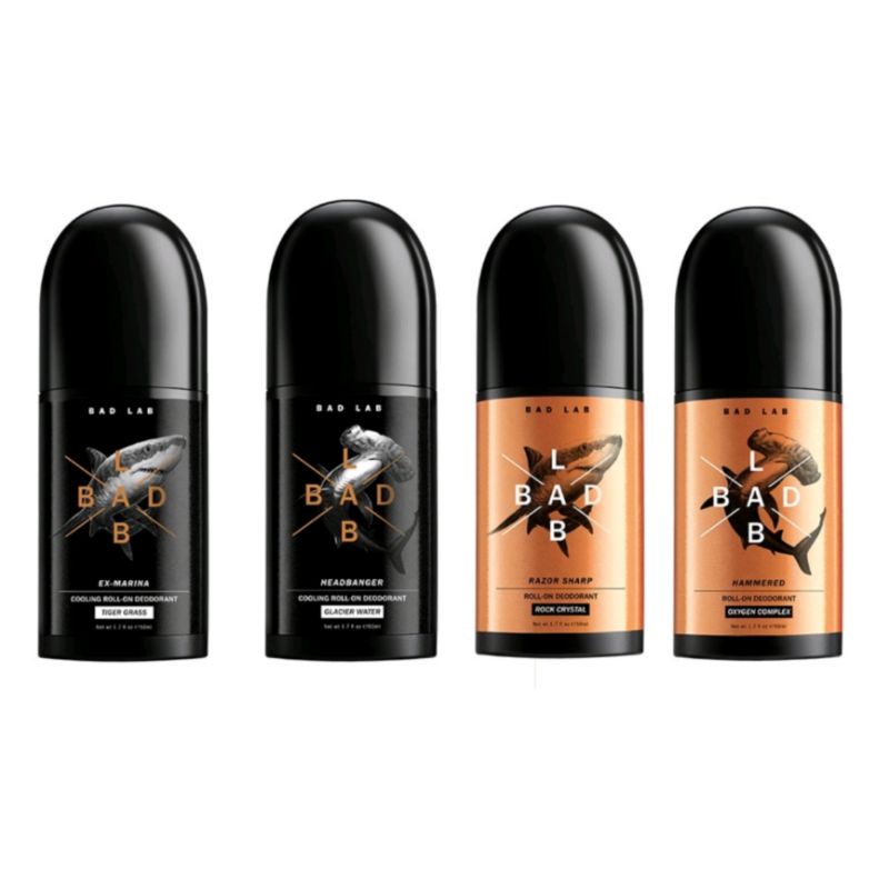 BAD LAB Roll On Deodorant 50ml Razor Sharp / Ex-Marina / Hammered ...