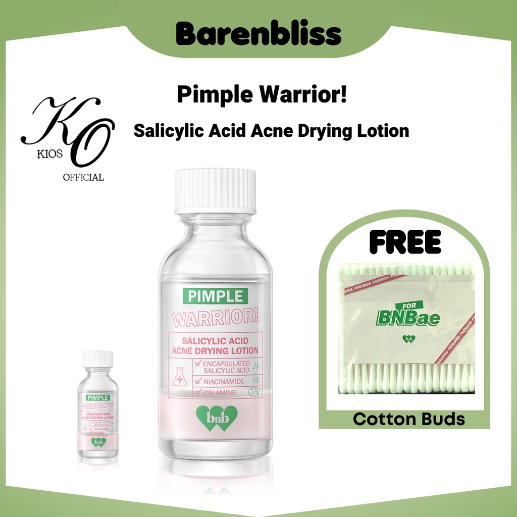 Bnb Barenbliss Pimple Warrior Salicylic Acid Acne Drying Lotion 35g ...