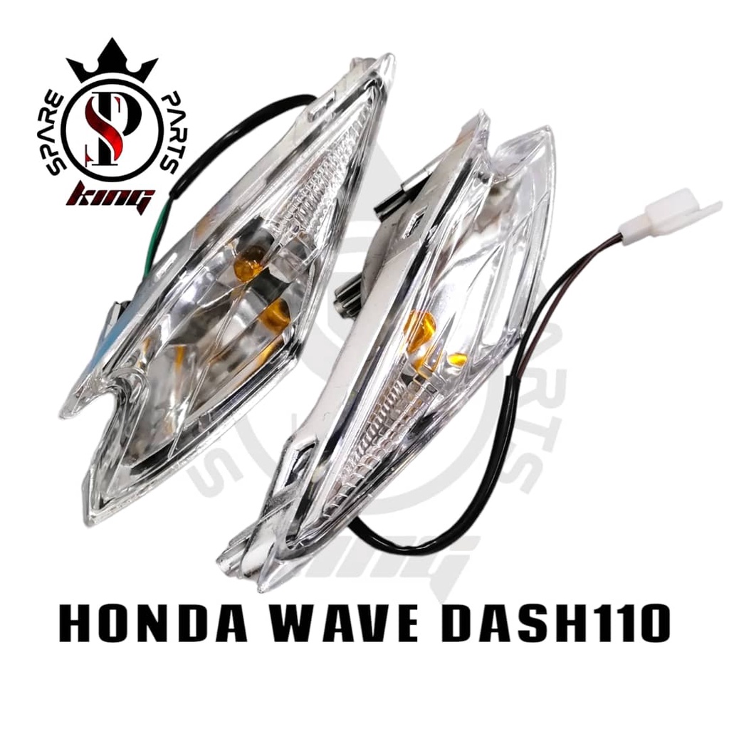 HONDA WAVE DASH110 DASH 110 DASH V1 FRONT SIGNAL LAMP ASSY WINKER LAMP ...
