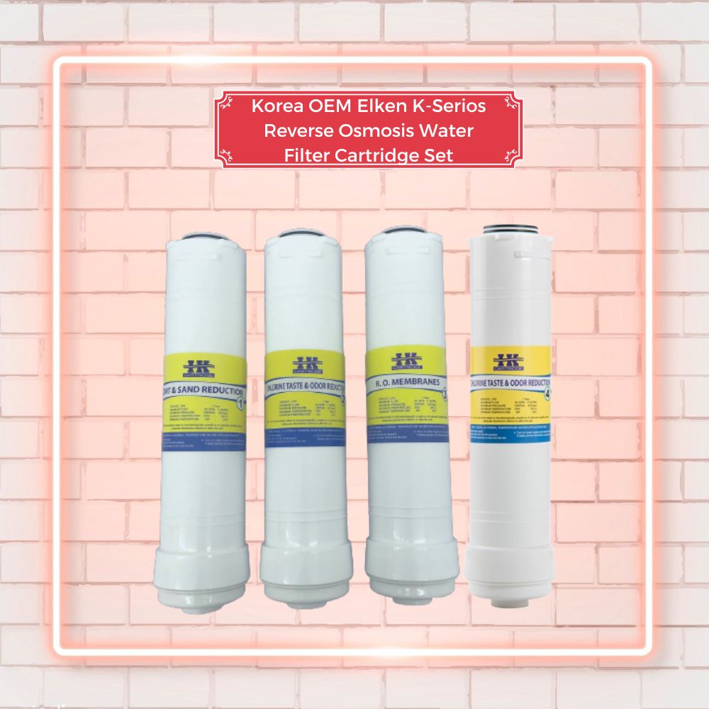 Korea OEM Elken K-Serios Reverse Osmosis Water Filter Cartridge Set ...