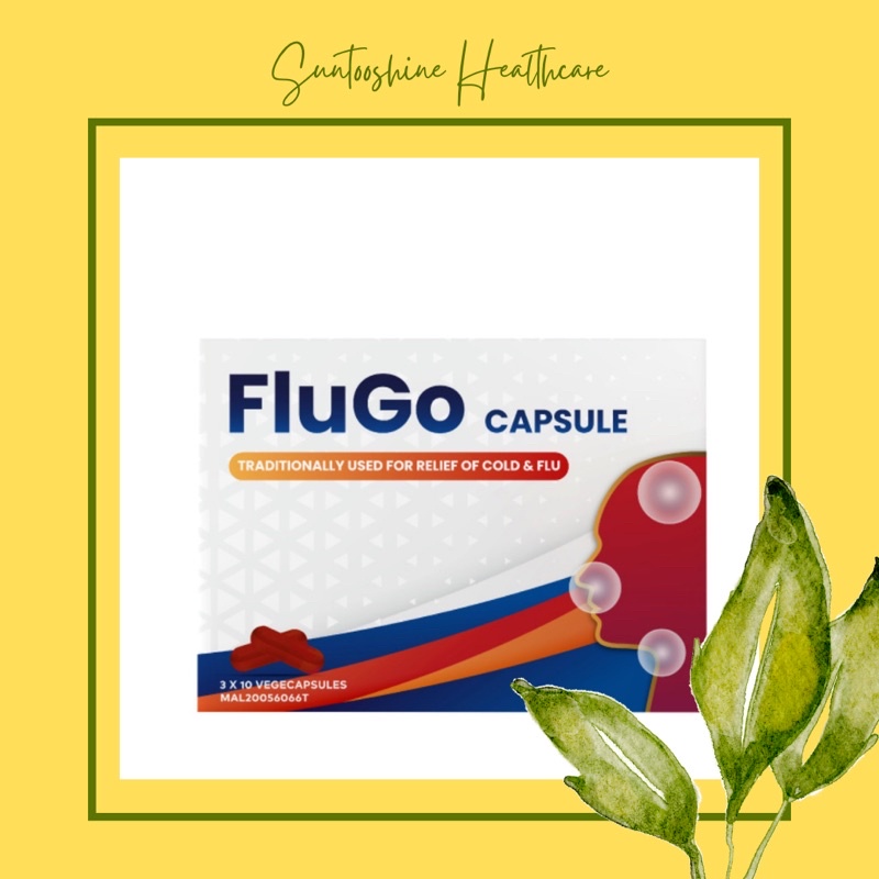 READY STOCK FLUGO-CAPSULE 30S (Traditionally for relief cold and flu ...