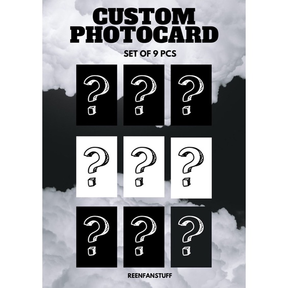 PHOTOCARD IDOL (CUSTOM) | Shopee Malaysia