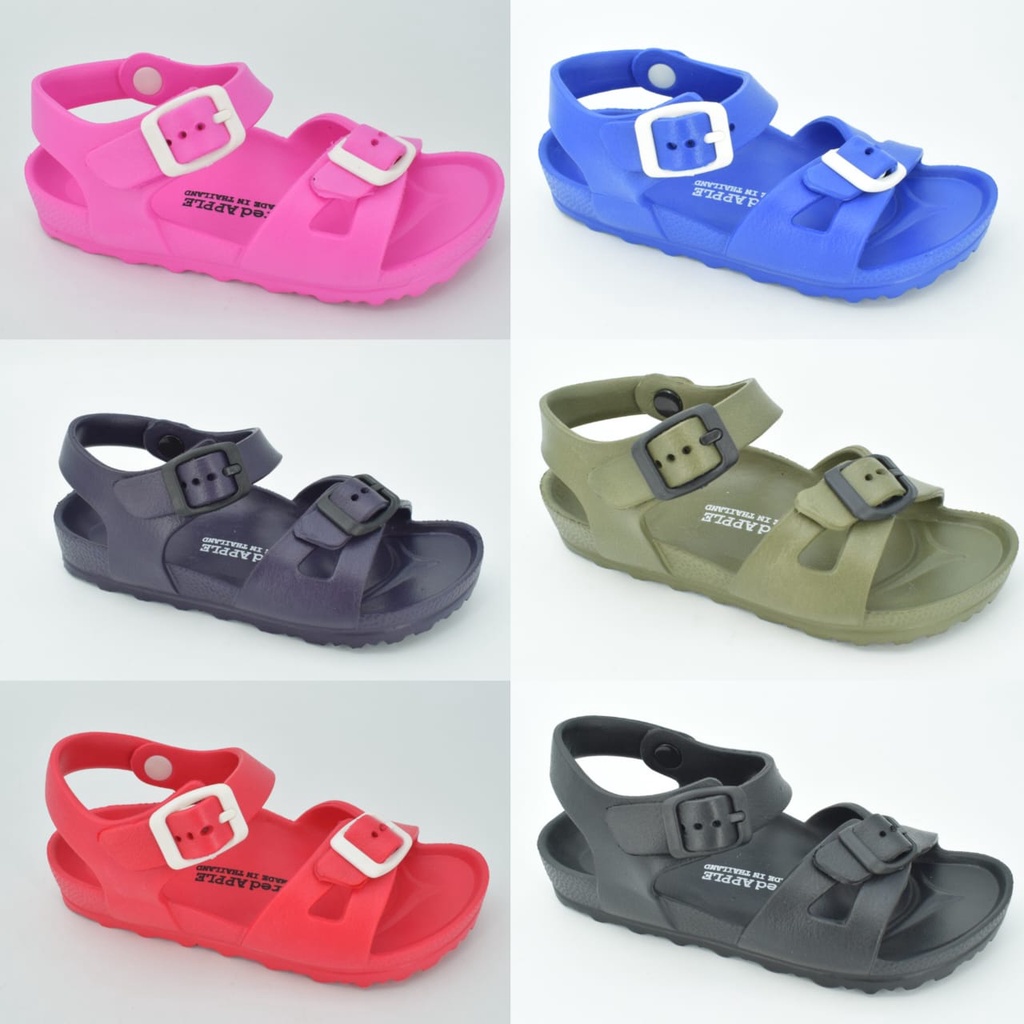 RED APPLE 2566-K READY STOCK! Kids/Junior Casual Slipper Thong Sandal ...