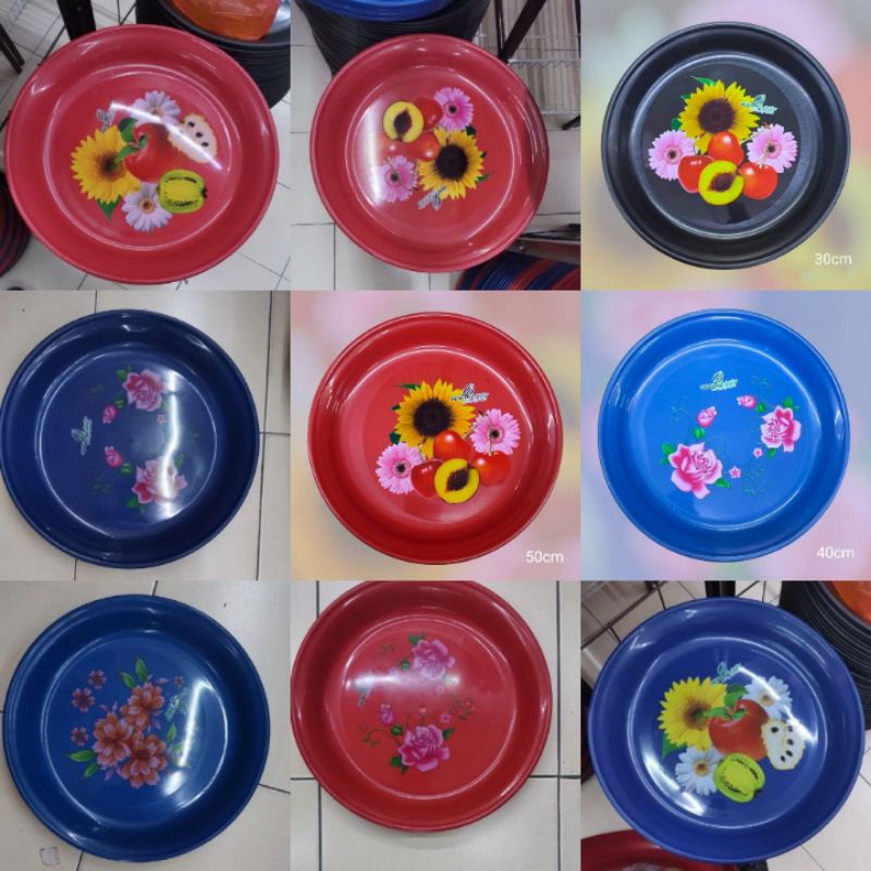 Talam/Dulang bulat /Tray bulat/Dulang bulat 50cm/tray/dulang Serving ...