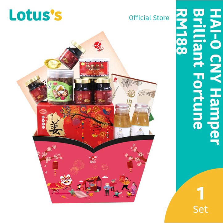 HAI-O CNY Hamper Brilliant Fortune RM188 | Shopee Malaysia