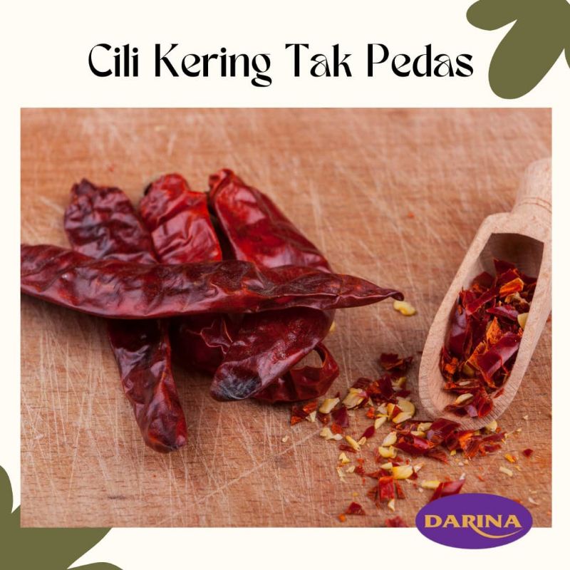 cili kering tak pedas LADA Kelantan 500 gm / 1kg Benih cili | Shopee ...