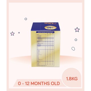 S26 GOLD Step 1 1.8kg | SMA Wyeth Langkah Step1 box kotak 0-12 bulan ...
