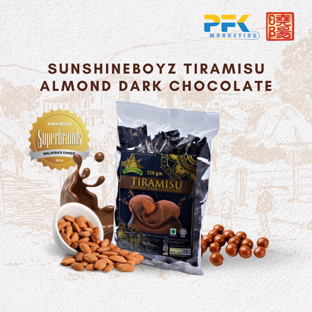 Tiramisu Almond Dark Chocolate | Shopee Malaysia