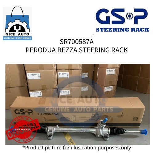 PERODUA BEZZA POWER STEERING GEAR RACK -BRAND 100% ORIGINAL GSP ...