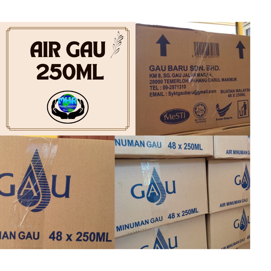 [READY STOCK] AIR GAU 250ML UNTUK GOODIES-HARGA TAK TERMASUK POSTAGE ...