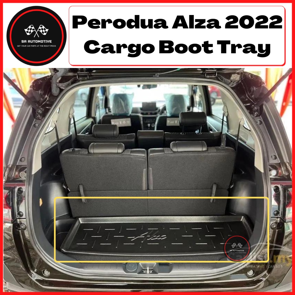 Perodua Alza 2022 Rear Cargo Boot Tray Car Accessories (High Quality ...