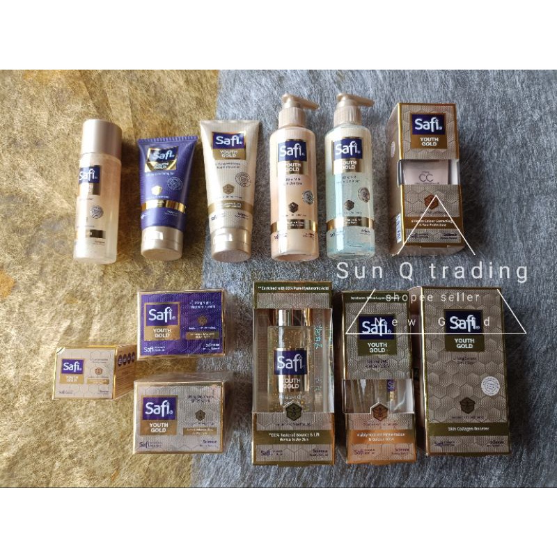 safi Rania gold pencuci muka/toner/cream muka/serum | Shopee Malaysia