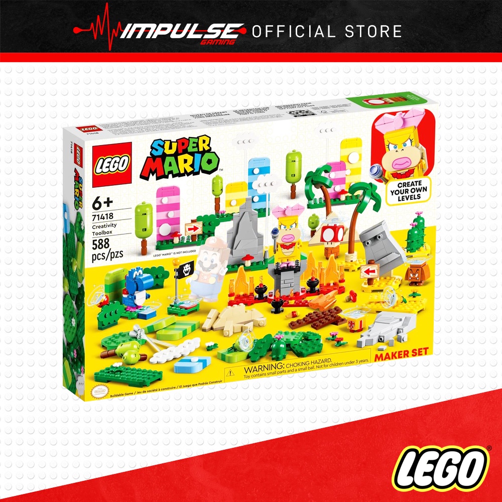LEGO 71418 Super Mario - Creativity Toolbox Maker Set | Shopee Malaysia