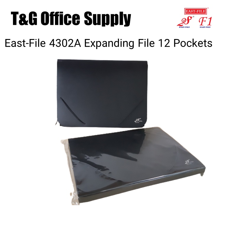 East-File 4302A Expanding File 13 Pockets / Folder Fail Kertas (13 ...