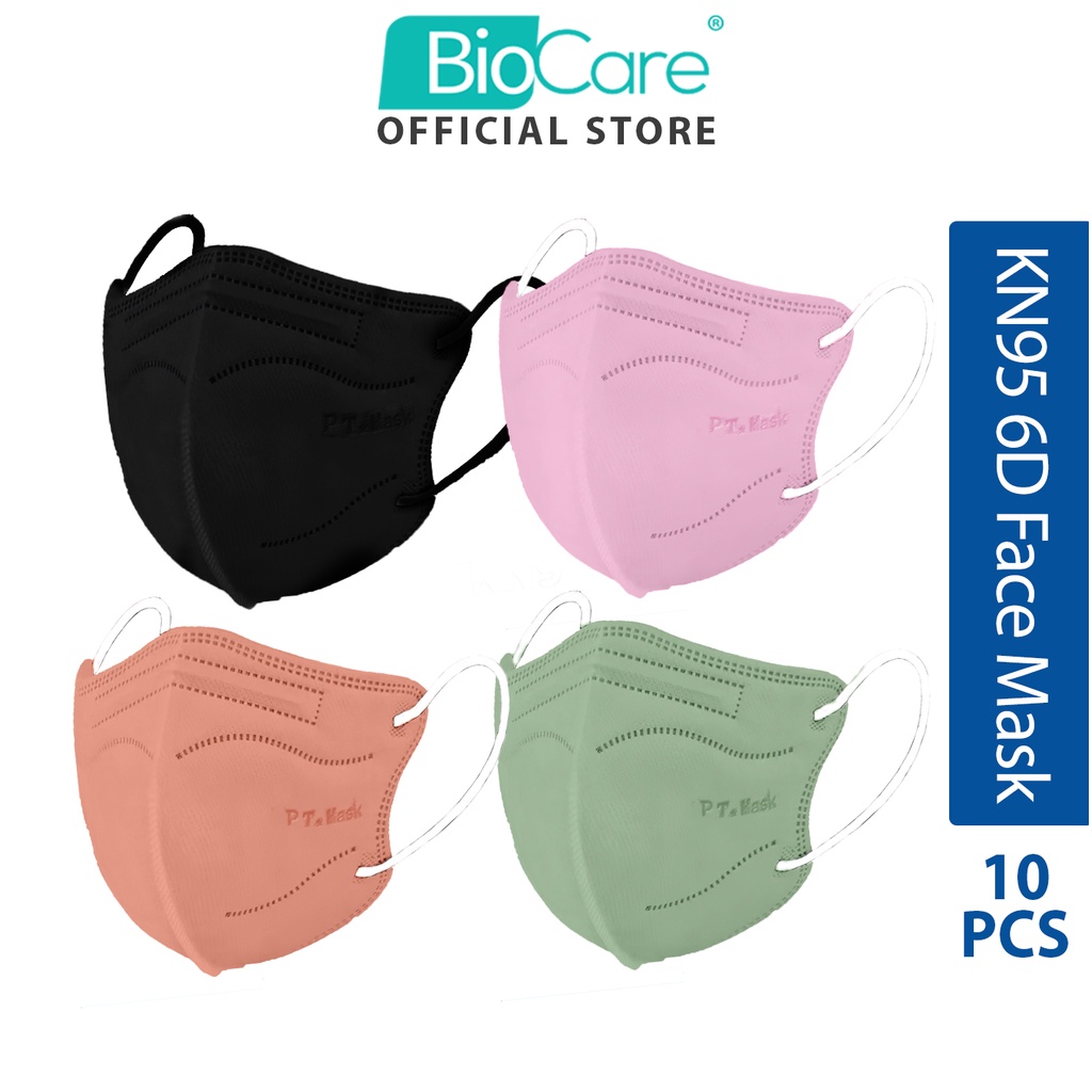KN95 (6D) Foldable Protective Earloop Face Mask (10PCS) | Shopee Malaysia