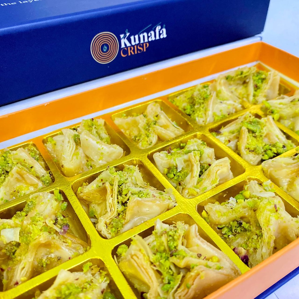 Kunafa Crisp I Baklava Rose Pistachio I Baklava Gift Box 15pcs 20pcs | Shopee Malaysia