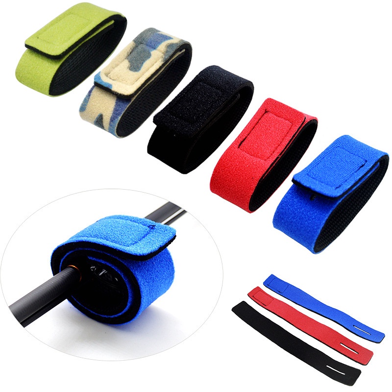 1 Pair(2 PCS) Fishing rod belt Fishing rod Fishing Fishing Rod Tie ...