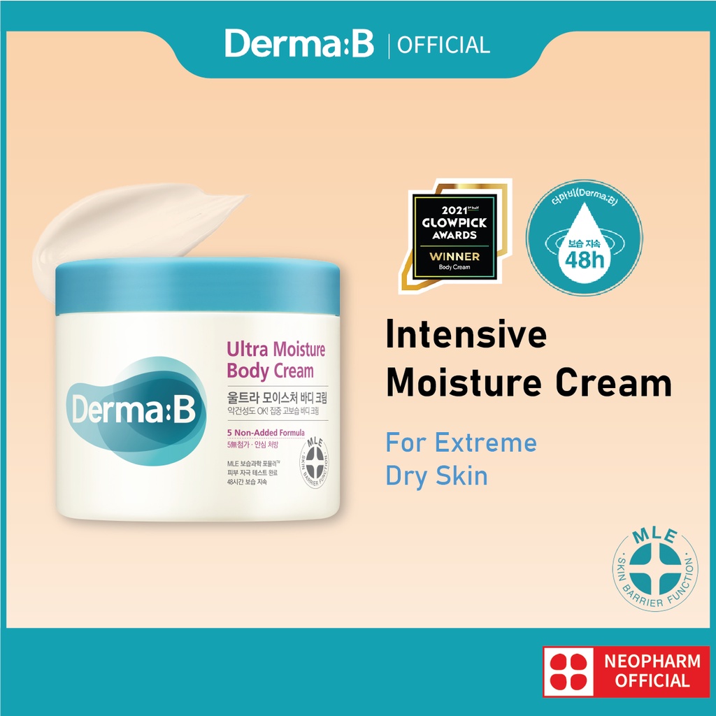 [Derma:B] Ultra Moisture Body Cream 430ml | Shopee Malaysia