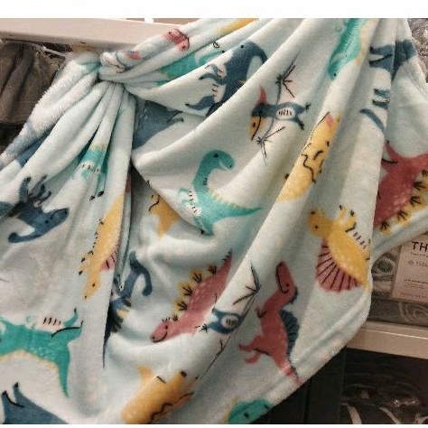 Soft throw Dinasour Kaison Selimut Gebu | Shopee Malaysia