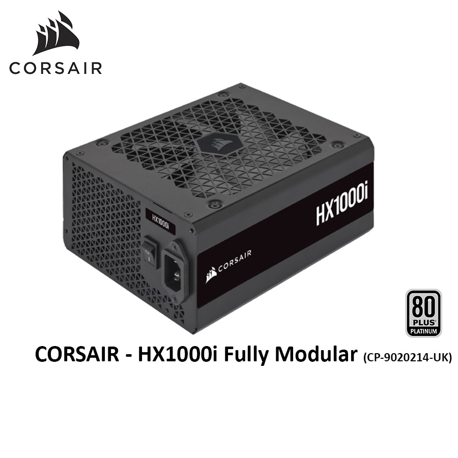 CORSAIR 1000W HX1000i 80+ PLATINUM FULL MODULAR POWER SUPPLY ( CP ...