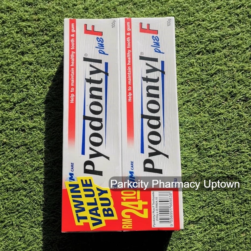 Pyodontyl Plus F Toothpaste 2 X 100g ( Twin Pack ) 9838 | Shopee Malaysia