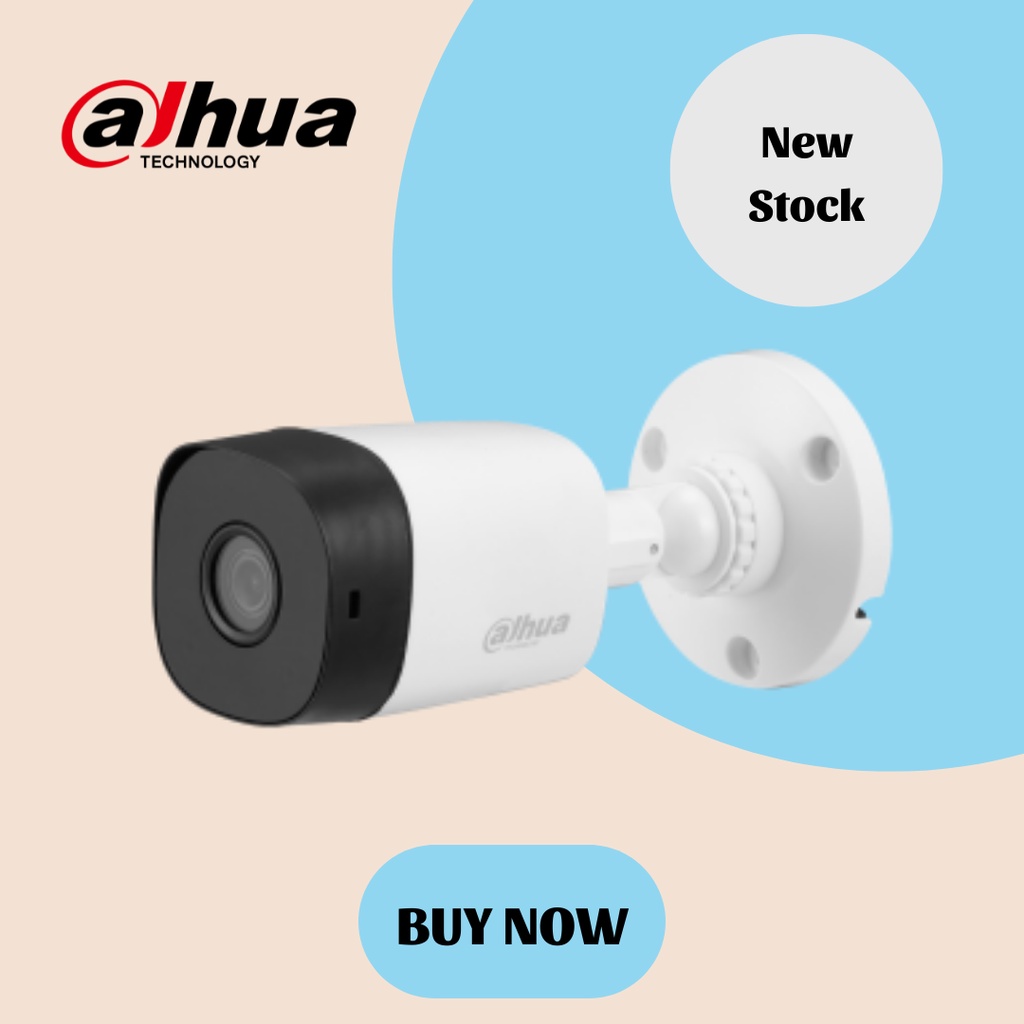 Dahua HAC-B1A21 2MP HDCVI IR Bullet Camera Cooper Series Camera | Shopee Malaysia