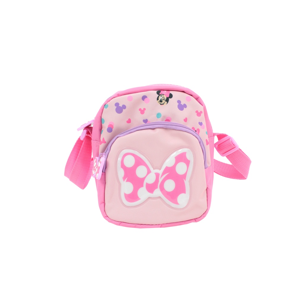 Disney Minnie Children Sling Bag - Pink Colour For Girls | Shopee Malaysia