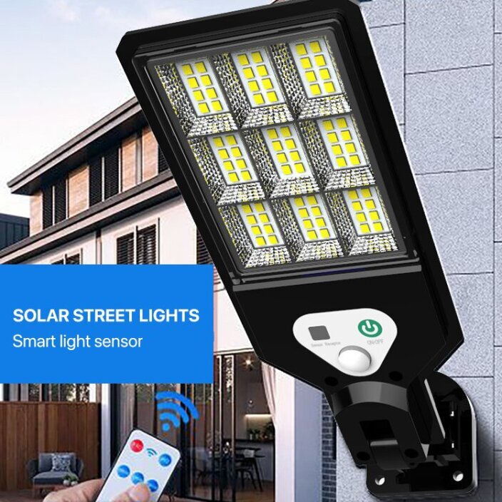 High Brightness LED Solar Street Light Remote Control Street Light ...