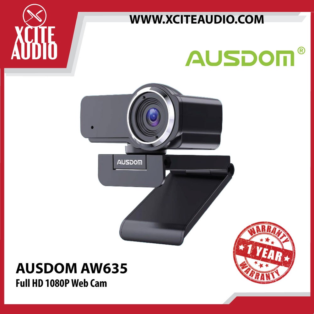 AUSDOM AW635 Full HD 1080P Web Cam | Shopee Malaysia