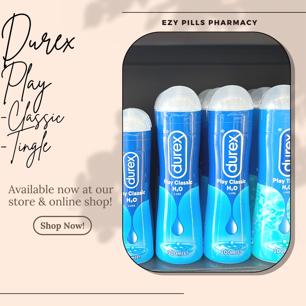 DUREX PLAY CLASSIC/PLAY TINGLE H20 LUBE GEL (50ML/100ML) | Shopee Malaysia