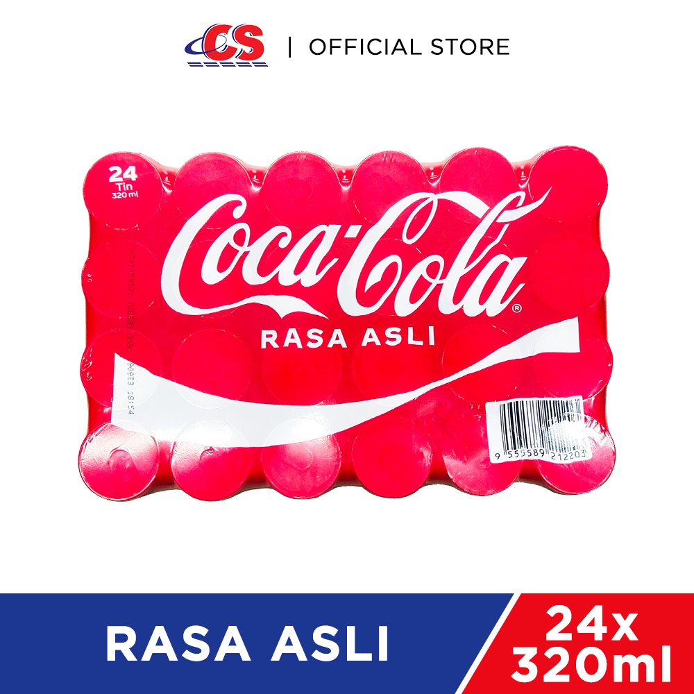 COCA-COLA Rasa Asli Drink 24x320ml | Shopee Malaysia