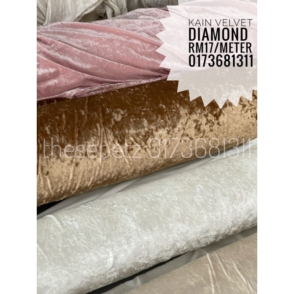 Kain Velvet Diamond Plush Baldu Wedding Backdrop Curtain Velvet Stage ...