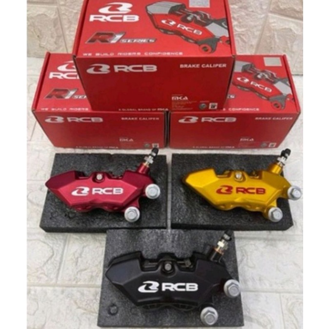 RCB Racing Boy R1 Caliper Universal P4 4 Pot ( Tiada Mari sekali ...