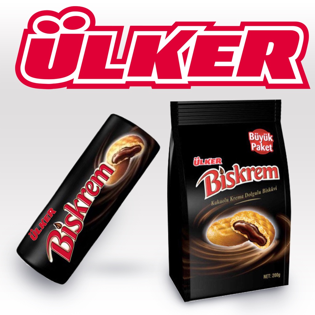 CHOCOLATE BISCUITS ULKER BISKREM CHOCOLATE PRODUCT OF TURKEY | Shopee ...
