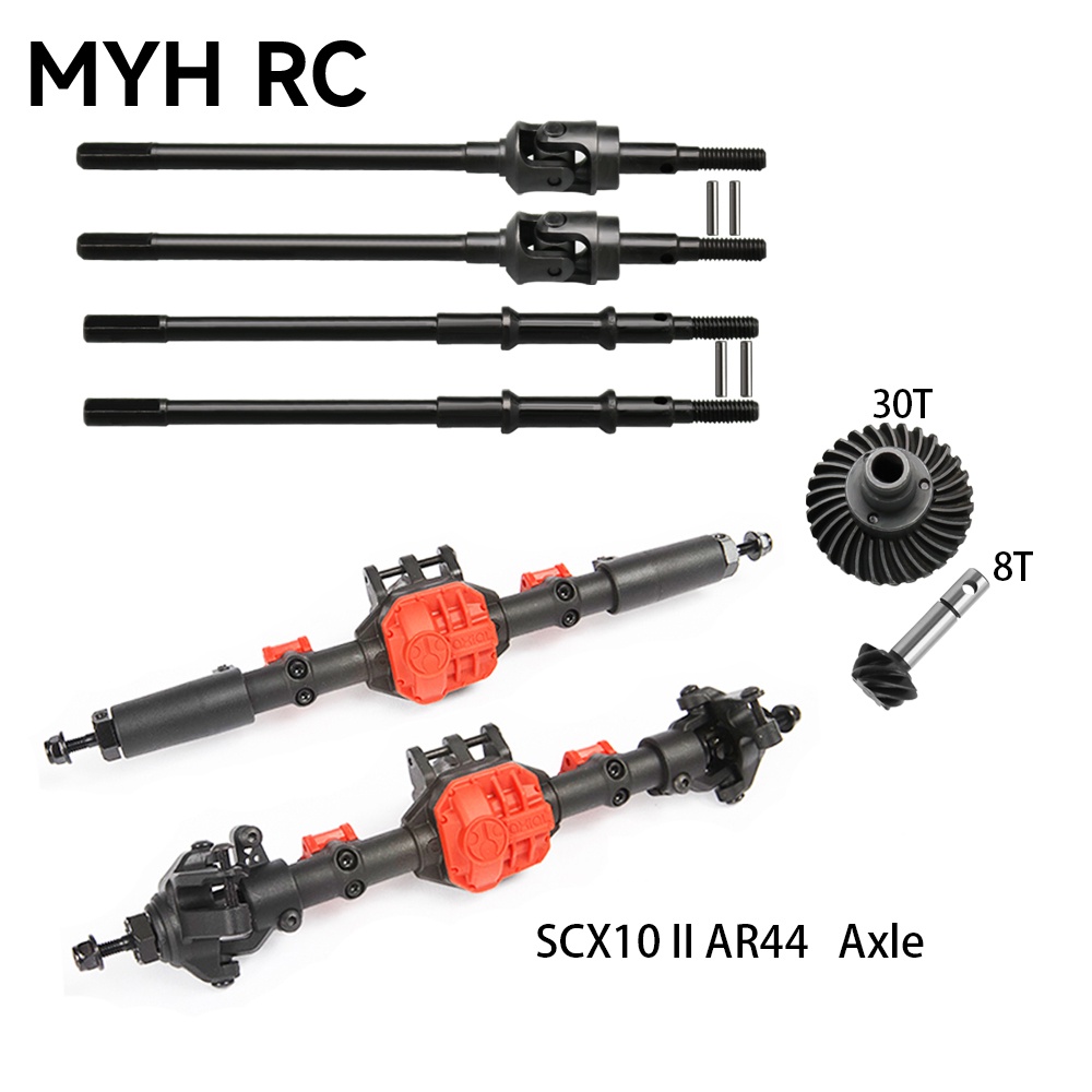 MYHRC Axial SCX10 II AR44 Axle Front Rear Joint CVD Drive Shaft Bevel ...