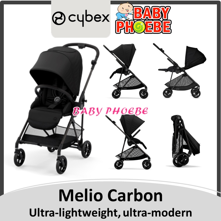 Cybex Gold Melio Carbon Stroller - Birth to 15kg | Shopee Malaysia