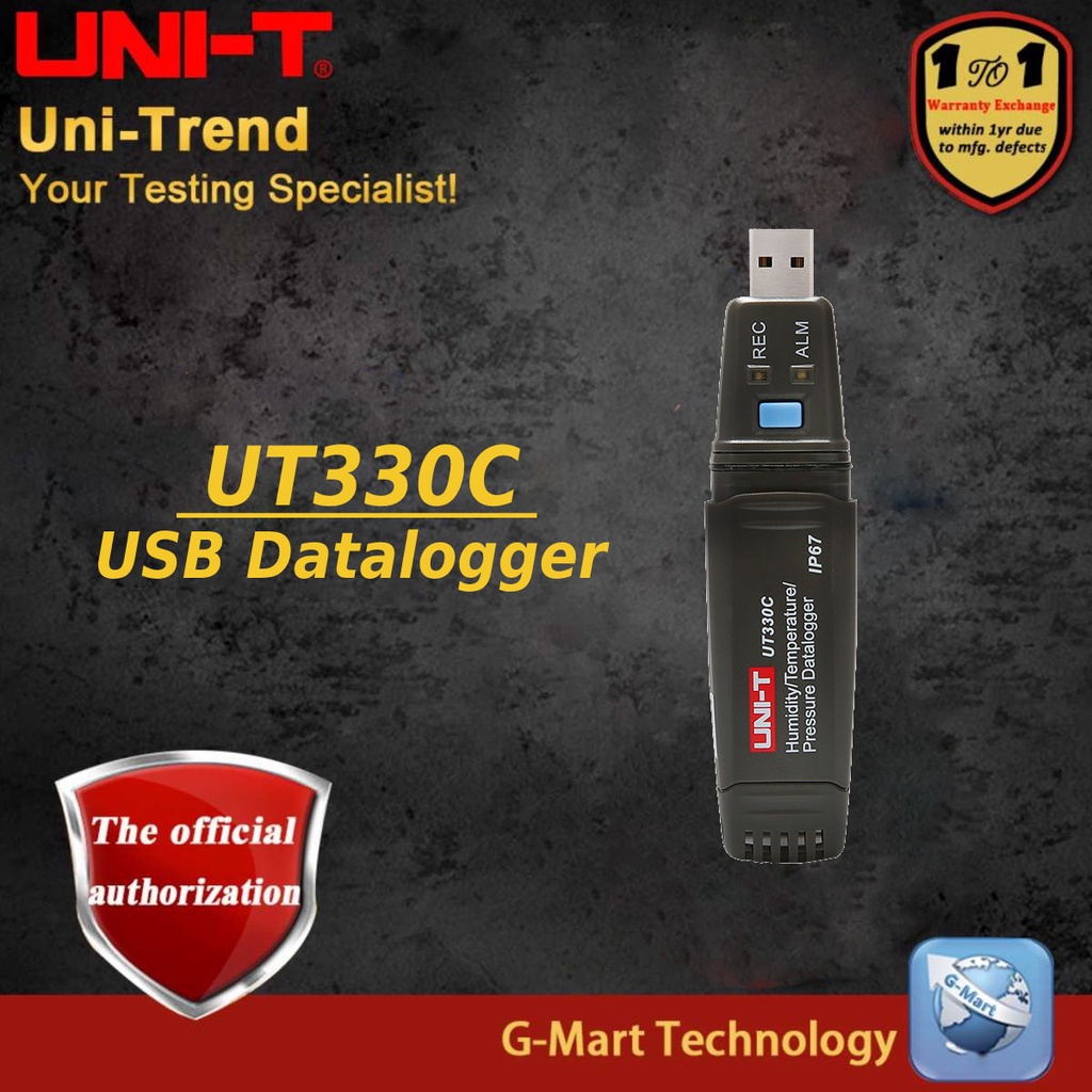 UNI-T UT330C UT330B USB Datalogger | Shopee Malaysia