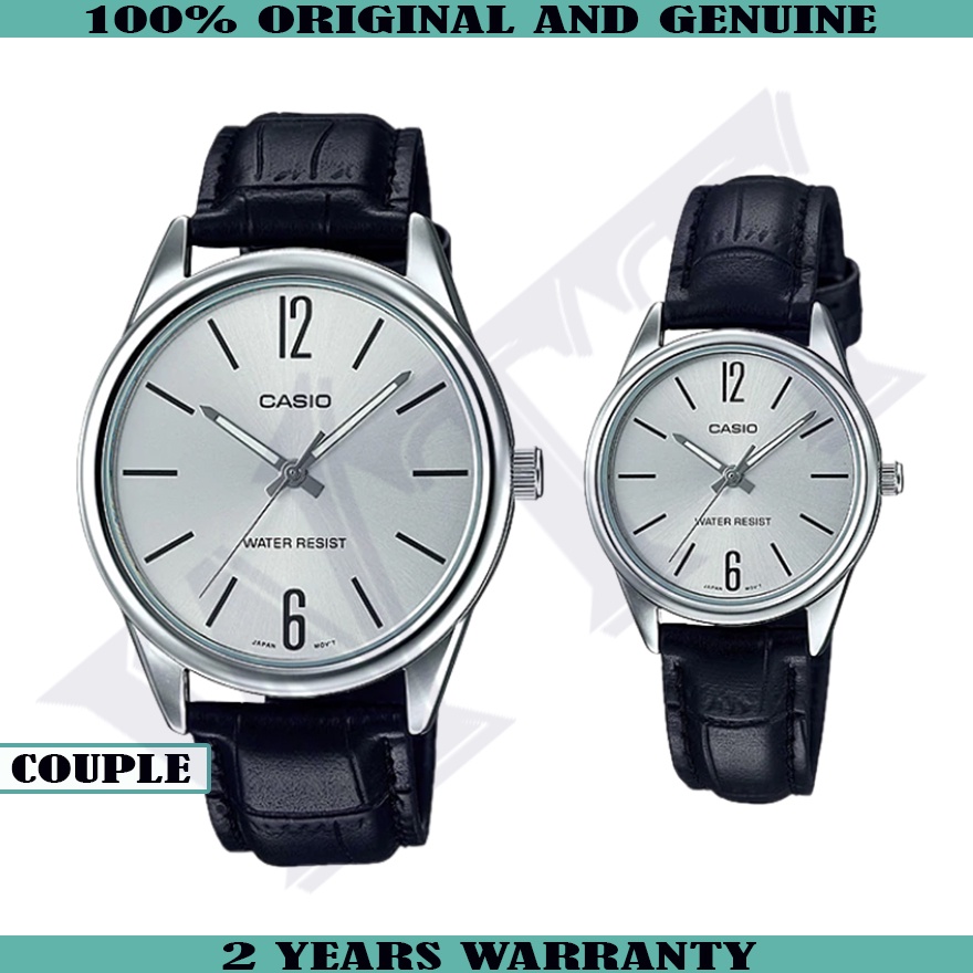 Casio Mtp V005l 7b And Ltp V005l 7b Analog Couple Watch Jam Tangan Pasangan Casio Watch For