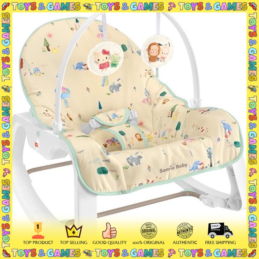 Fisher Price Sanrio Baby Hello Kitty Infant-To-Toddler Rocker Baby ...