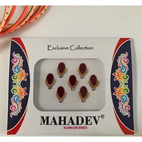 Fancy Stone Design Indian Sticker Pottu Forehead Bindi Potu Wear ...