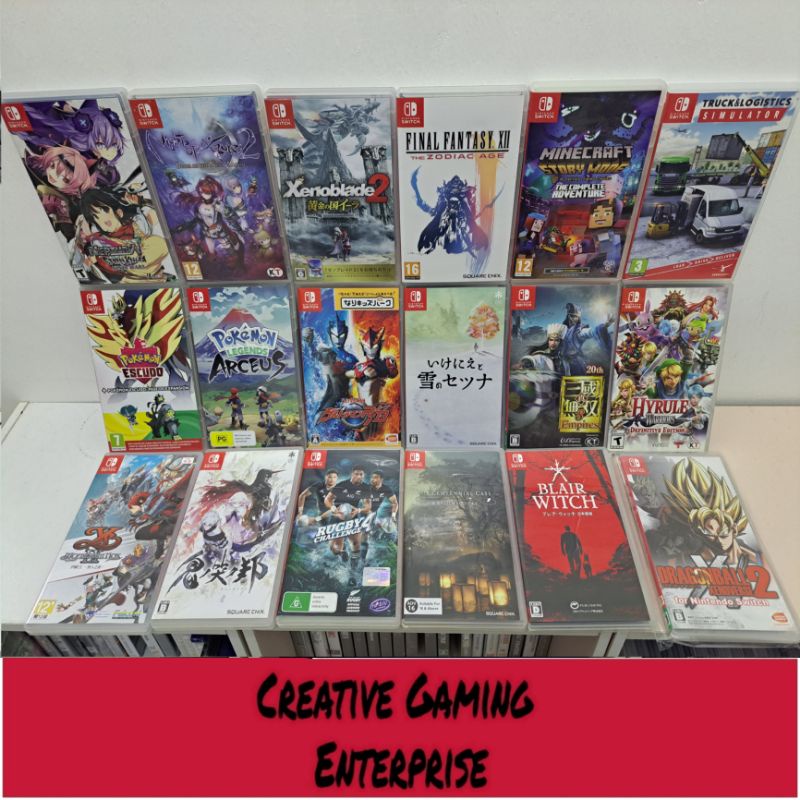 Nintendo Switch Used/Special Games | Shopee Malaysia