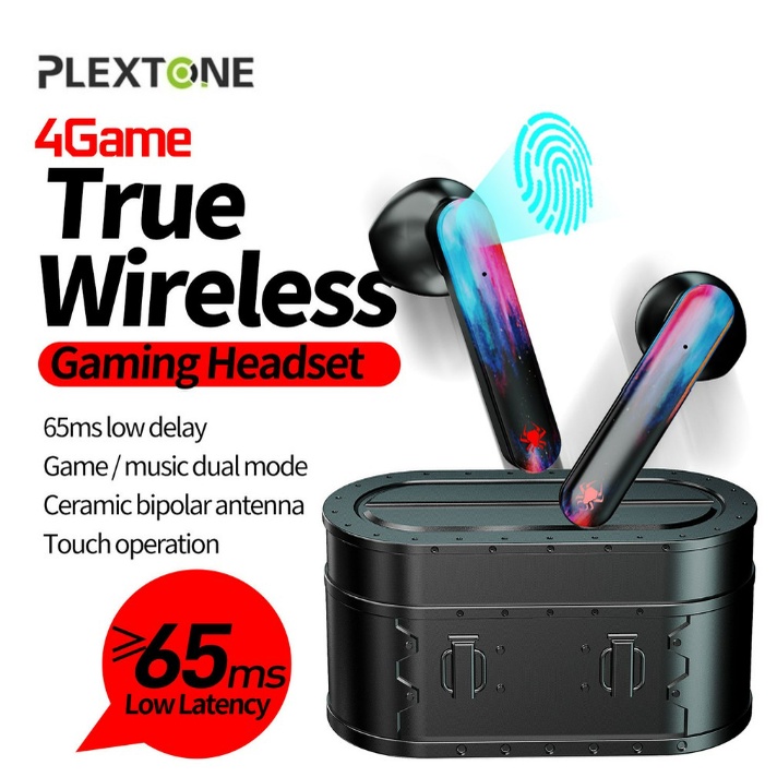 Plextone 4Game TWS True Wireless Gaming Earphone Touch Key Bluetooth 5.0 Headset | Shopee Malaysia