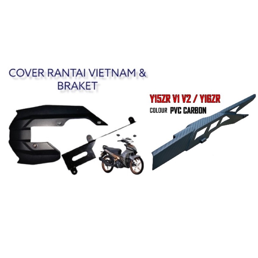 Y15 V1 V2 Y16 Carbon Chain Cover Set Upper Lower PNP Plug N Play Atas ...